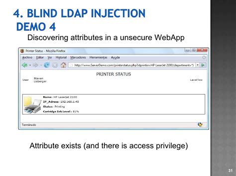 Ldap Injection And Blind Ldap Injection