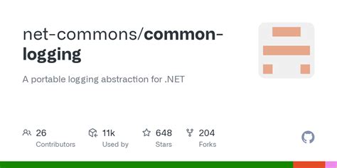 Github Net Commons Common Logging A Portable Logging Abstraction For Net