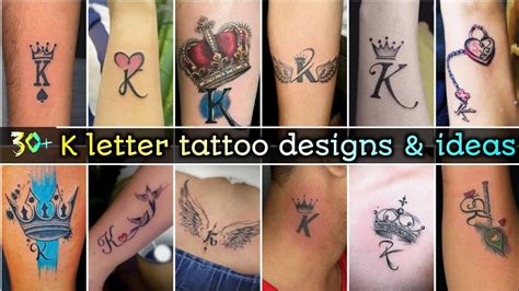 Tattoo Letter K