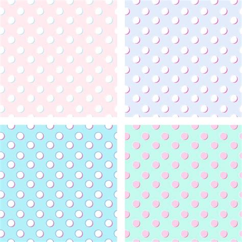 Premium Vector Pattern Flat Line Candy Circles