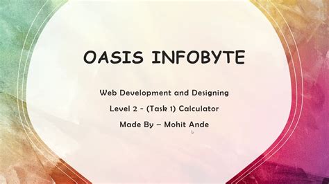 mohit ande on linkedin connections webdevelopment intern oasisinfobyte internship css…