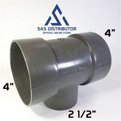 Jual Vlok Tee 4 X 2 12 Inch D Superlon Plok Tee 4 X 2 12 Pvc