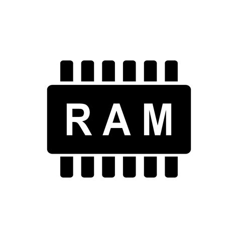 Random Access Memory Flat Style Vector Icon 25940066 Vector Art At Vecteezy