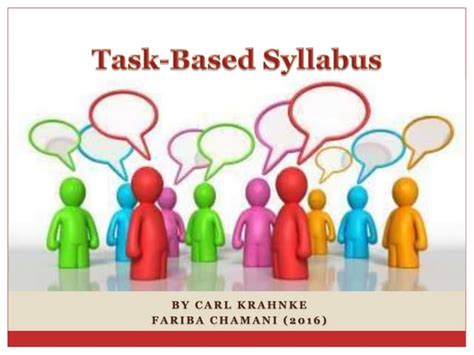 Task Based Syllabus Pptx