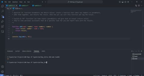 huzaifa ahmed on linkedin 100daysoftypescript typescript codingjourney 100daysofcodingchallenge