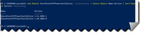 Install PnP PowerShell For SharePoint Online PnP PowerShell Connect To SharePoint Online