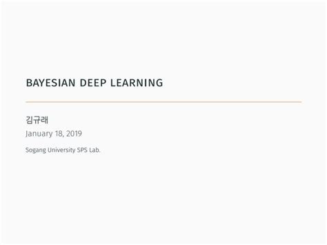 Bayesian Deep Learning Pdf