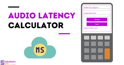 Audio Latency Calculator