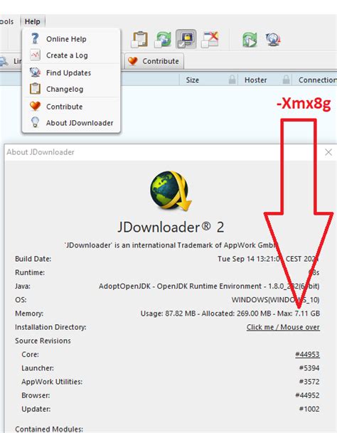 Jdownloader Support Purpose Of Vmoptions Files