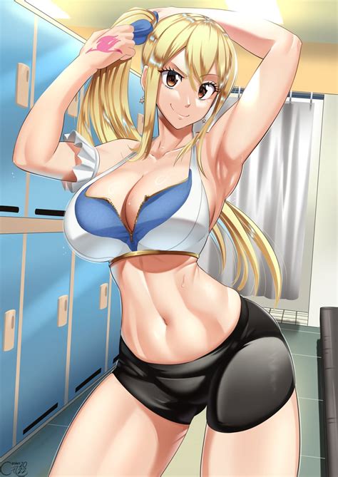 Lucy Heartfilia Fairy Tail Drawn By Castell Danbooru