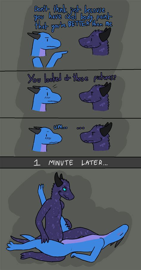 Rule 34 Aliasing Blue Body Blue Eyes Blush Bodily Fluids Closed Eyes Comic Constellation