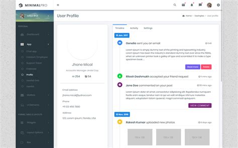 Bootstrap Admin Templates MinimalPro Boxed Responsive Bootstrap Admin Dashboard Template