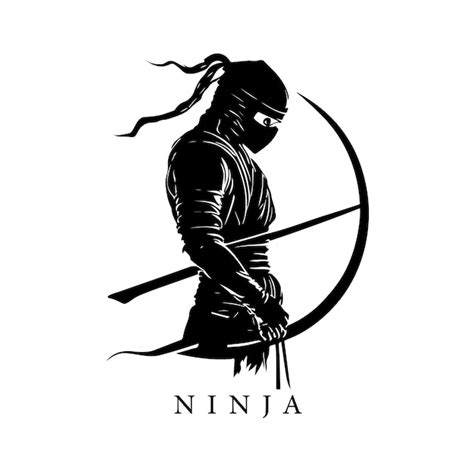 Premium Vector Ninja Mascot Logo Vector Template Creative Ninja Logo