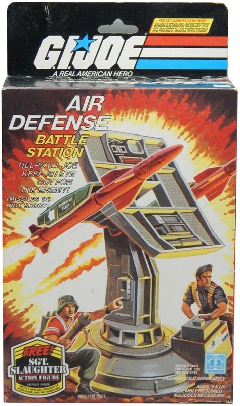 G I Joe A Real American Hero Air Defense Battle Station