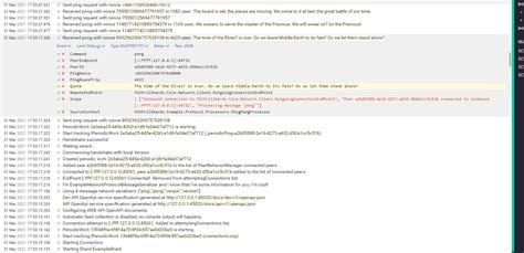 running the example blockcore documentation
