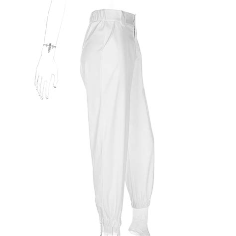 Женские брюки Weekeep с высокой талией повседневные с карманами на