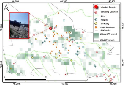 Location Of The Positive Sample And The Spatial Distribution Of Download Scientific Diagram