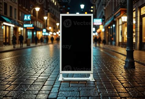 Ai Generated Billboard Mockups Urban Advertising City Marketing Design