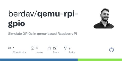 Github Berdavqemu Rpi Gpio Simulate Gpios In Qemu Based Raspberry Pi