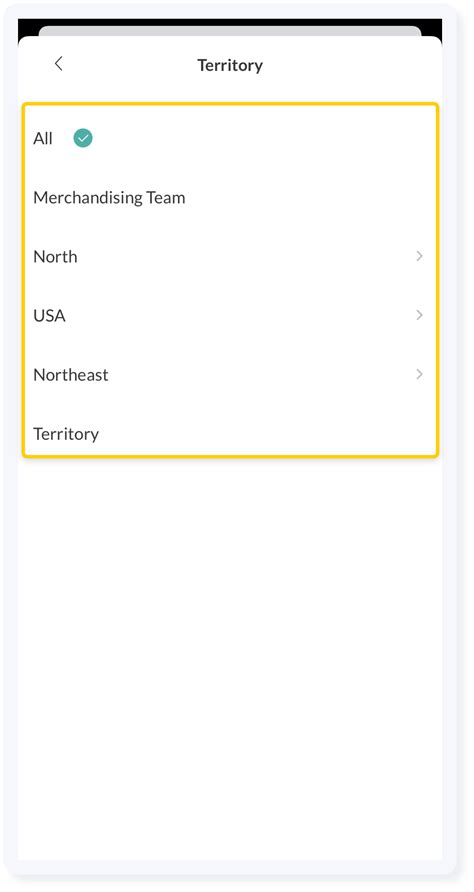 How To Switch Territories On The Mobile App Repsly Knowledge Base