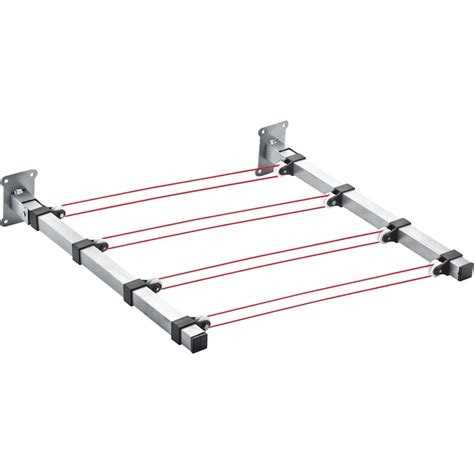 Стенен сушилник за дрехи бял 50 см Emag Bg