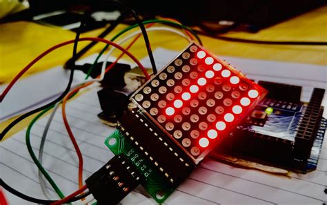 How To Interface An 8x8 Matrix With Arduino By Using Max7219