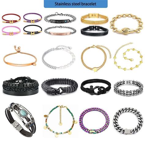 Custom Stainless Steel Bangle Bracelets Jiman Jewelry