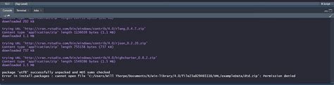 Permission Denied When Installing A Package General Posit Community