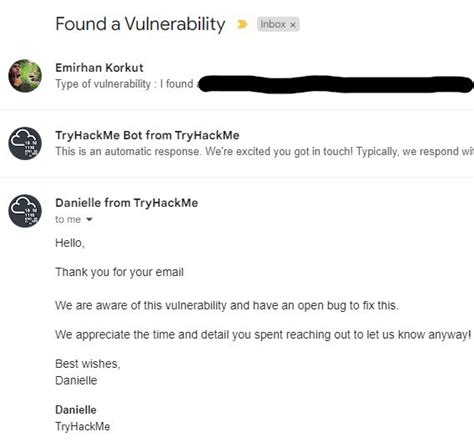 How I Helped Tryhackme Find A Vulnerability Emirhan Korkut Posted On