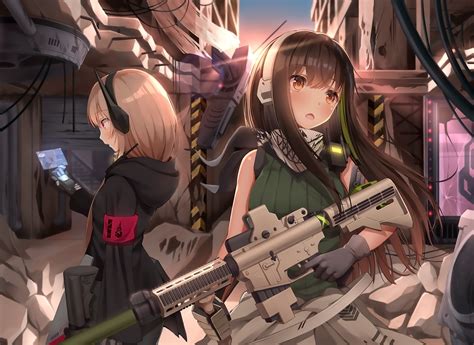 M4a1 Sopmod Wallpaper Military Personnel With Assault Rifles
