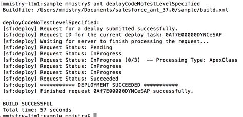 Salesforce Deployment Using Ant Migration Tool