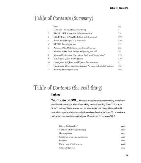 Solution Head First Sql Your Brain On Sql A Learners Guide Studypool