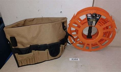 Extension Cord On Reel Tool Pouch For 5 Gallon Bucket Mark Van Hook
