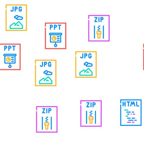 File Format Document Vector Seamless Pattern 21752873 Vector Art At Vecteezy