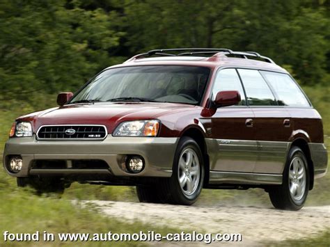 2003 Subaru Outback Specs