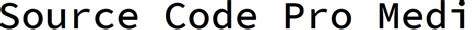 Source Code Pro Font Adobe FontSpace