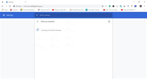 How To Start And Run Cleanup Tool Within Google Chrome