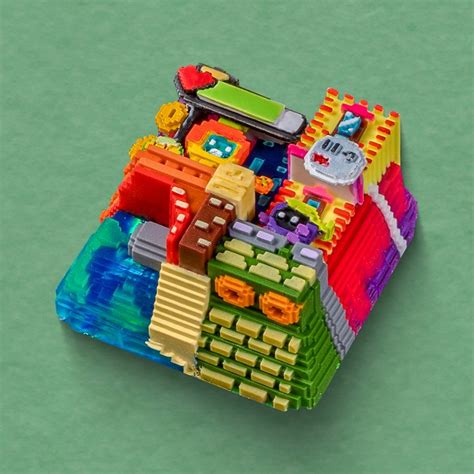 Jelly Key Midnight City 1u Naked 8 Bit Series Pipeline Battle