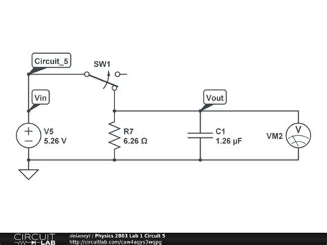 Physics B Lab Circuit CircuitLab Physics B Lab Circuit CircuitLab