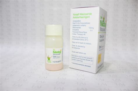 Nitazoxanide Oral Suspension Manufacturer Pan India Supplier
