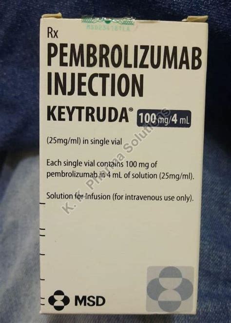 Keytruda Injection Exporter Supplier From Mumbai