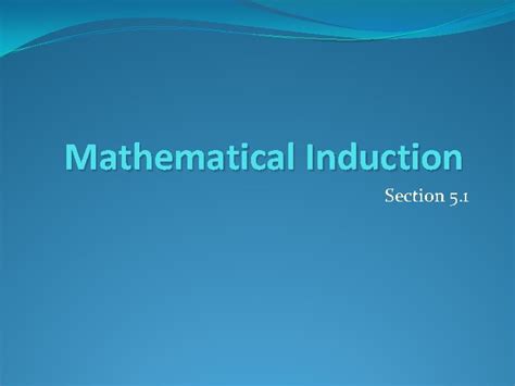 Induction And Recursion Chapter 5 Kenneth Rosen Discrete
