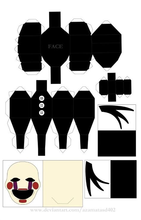 Марионетка 1 Fnaf Stampabili Trasformer