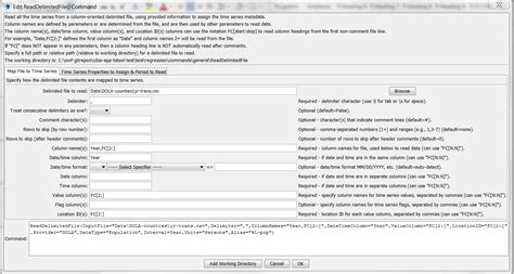 Readdelimitedfile Cdss Tstool