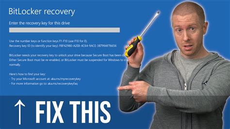 Find Your Bitlocker Recovery Key Youtube