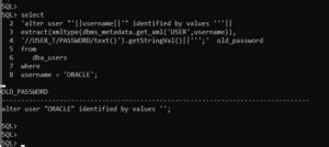 How To Get Password Of Oracle User Authority Hunter