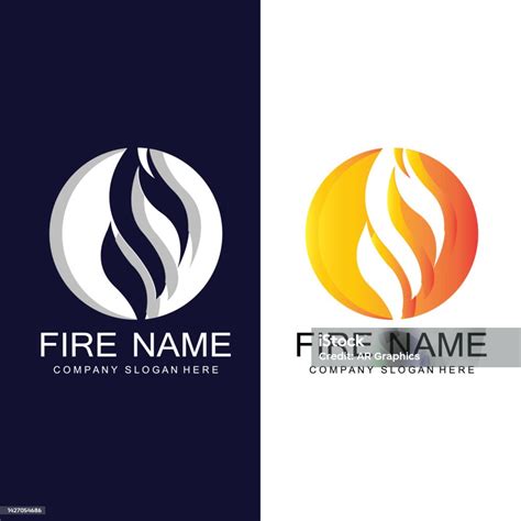 빨간 연기가 나는 불 아이콘 벡터 로고 고전적인 복고풍 디자인 가연성에 대한 스톡 벡터 아트 및 기타 이미지 가연성 굽기 노랑 Istock