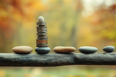 Balancing Risk And Return Through Diversification Generative Ai Premium Ai Generated Image