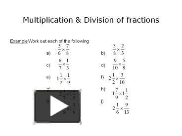 Multiplication Presentation Free To Download