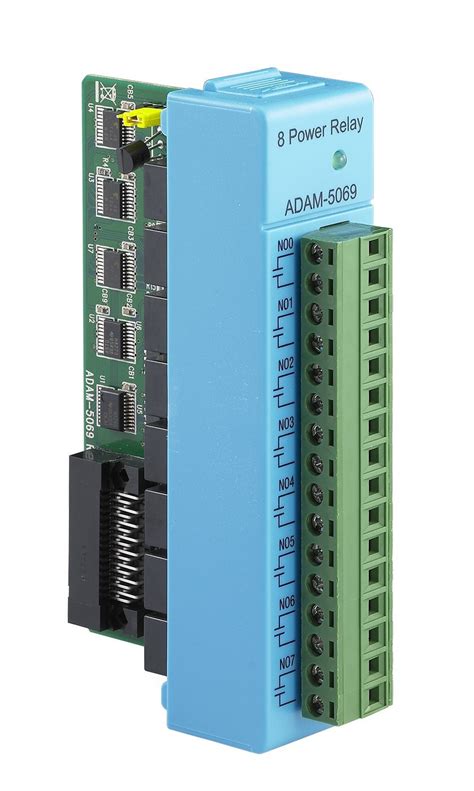 Advantech ADAM Ch Power Relay Output Module W LED Amazon Com